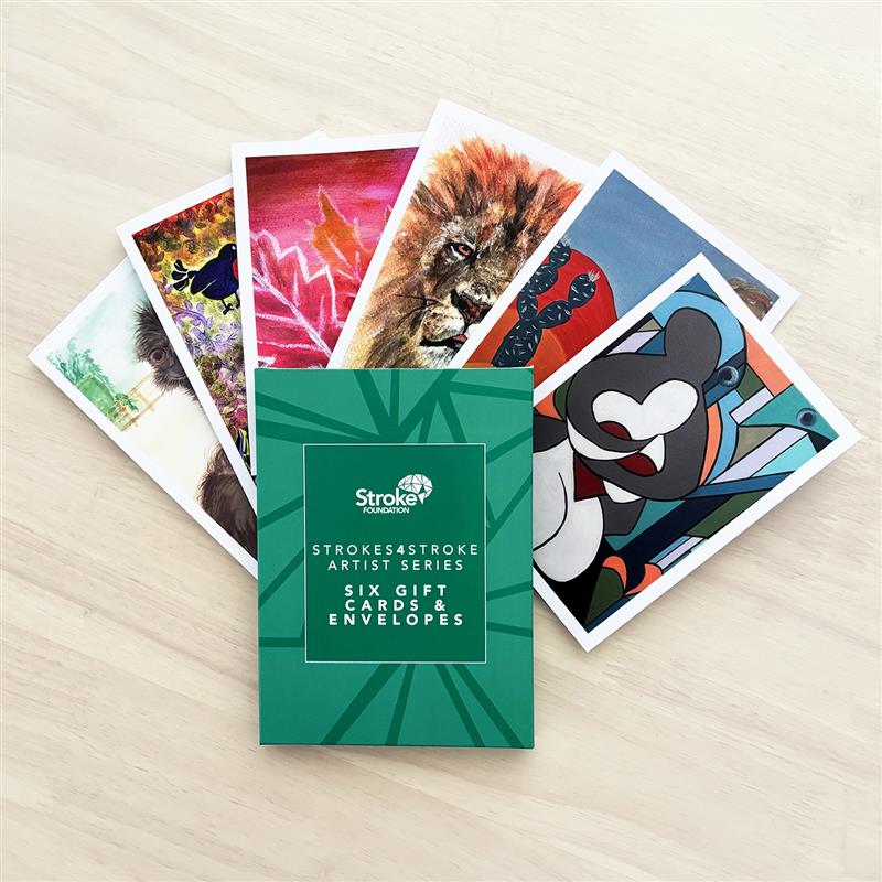Strokes4Stroke Art Series Boxed Gift cards – Stroke Foundation Store