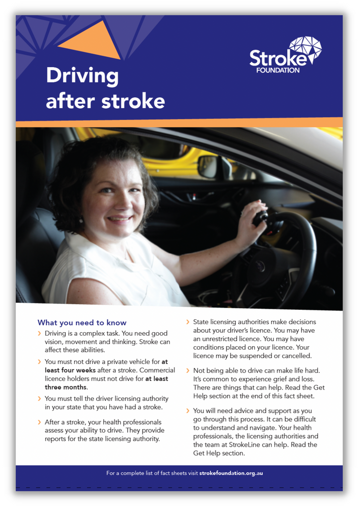 Fact Sheets – Stroke Foundation Store